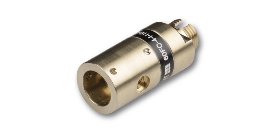 Fiber Collimator / Fiber Coupler for collimating radiation exiting an ...