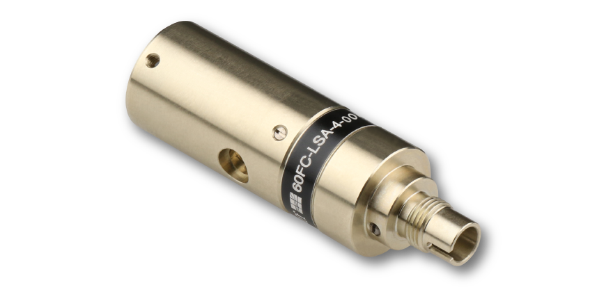 Fiber Collimator / Fiber Coupler for collimating radiation exiting an ...