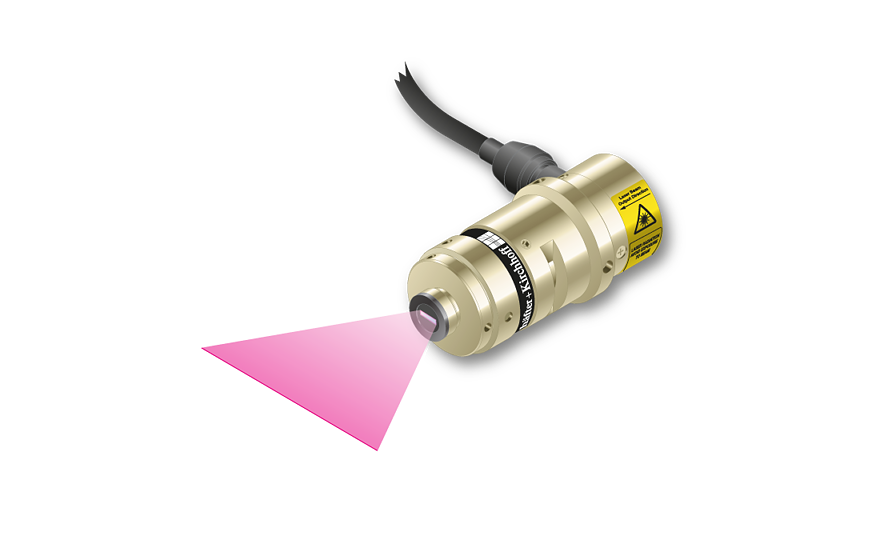 Laser Line Generators with fan angle and Gaussian intensity ...